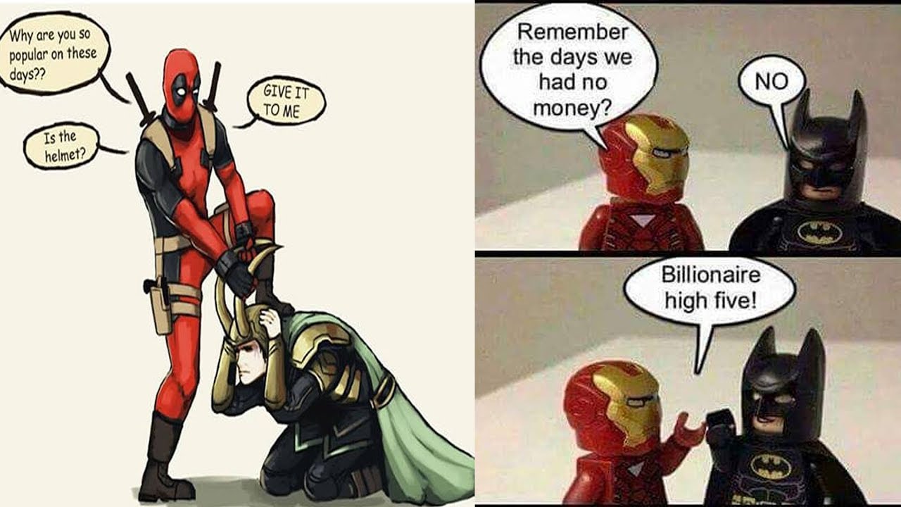 20+ FUNNY SUPERHERO COMICS - Marvel & DC - 2. - YouTube