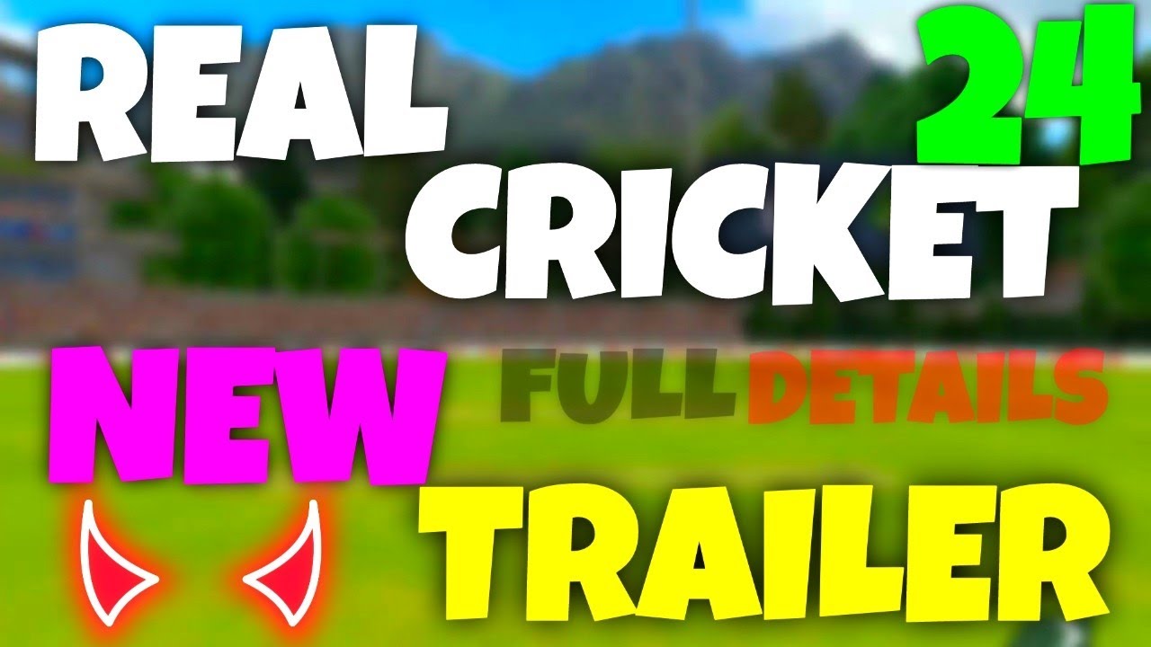 𝗥𝗘𝗔𝗟 𝗖𝗥𝗜𝗖𝗞𝗘𝗧 𝟮𝟰 𝗡𝗘𝗪 𝗧𝗥𝗔𝗜𝗟𝗘𝗥 = 𝗡𝗘𝗪 𝗝𝗘𝗥𝗦𝗘𝗬 𝗡𝗘𝗪 𝗦𝗧𝗔𝗗𝗜𝗨𝗠🏟️ || 𝗥𝗖𝟮𝟰 𝗡𝗘𝗪 ...