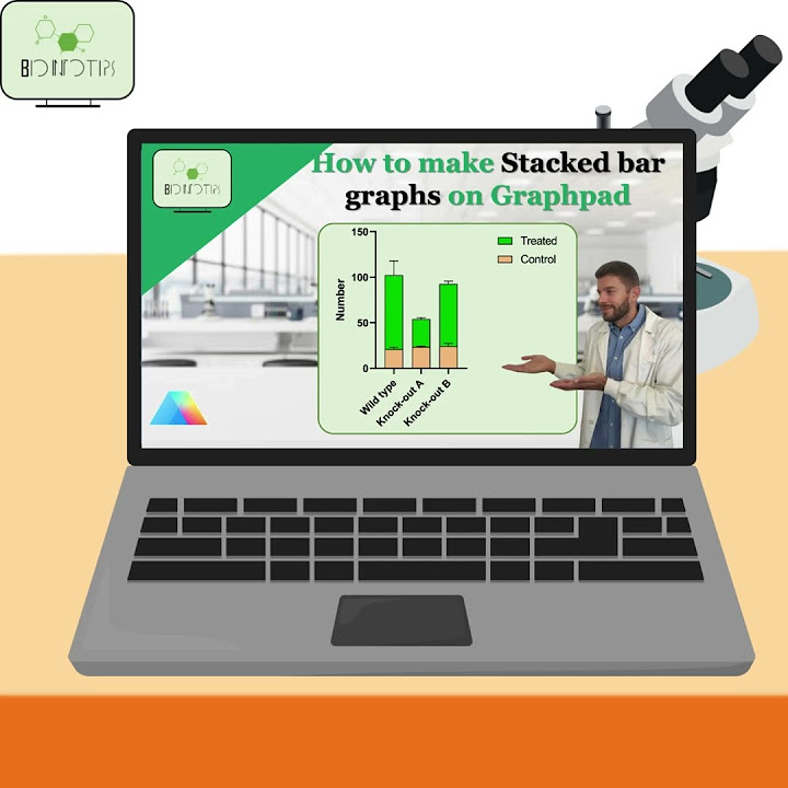 How to make a Stacked Bar Chart on Graphpad Prism #tutorial #graphpad #stacked #chart - YouTube
