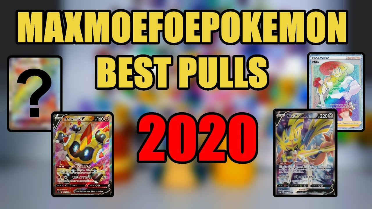 maxmoefoePokemon Best Pulls of 2020 - YouTube