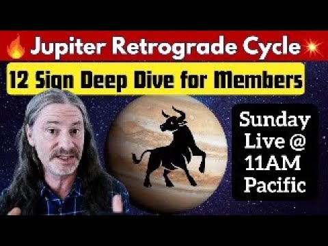 Deep Dive into the Jupiter Retrograde Cycle - Members - YouTube