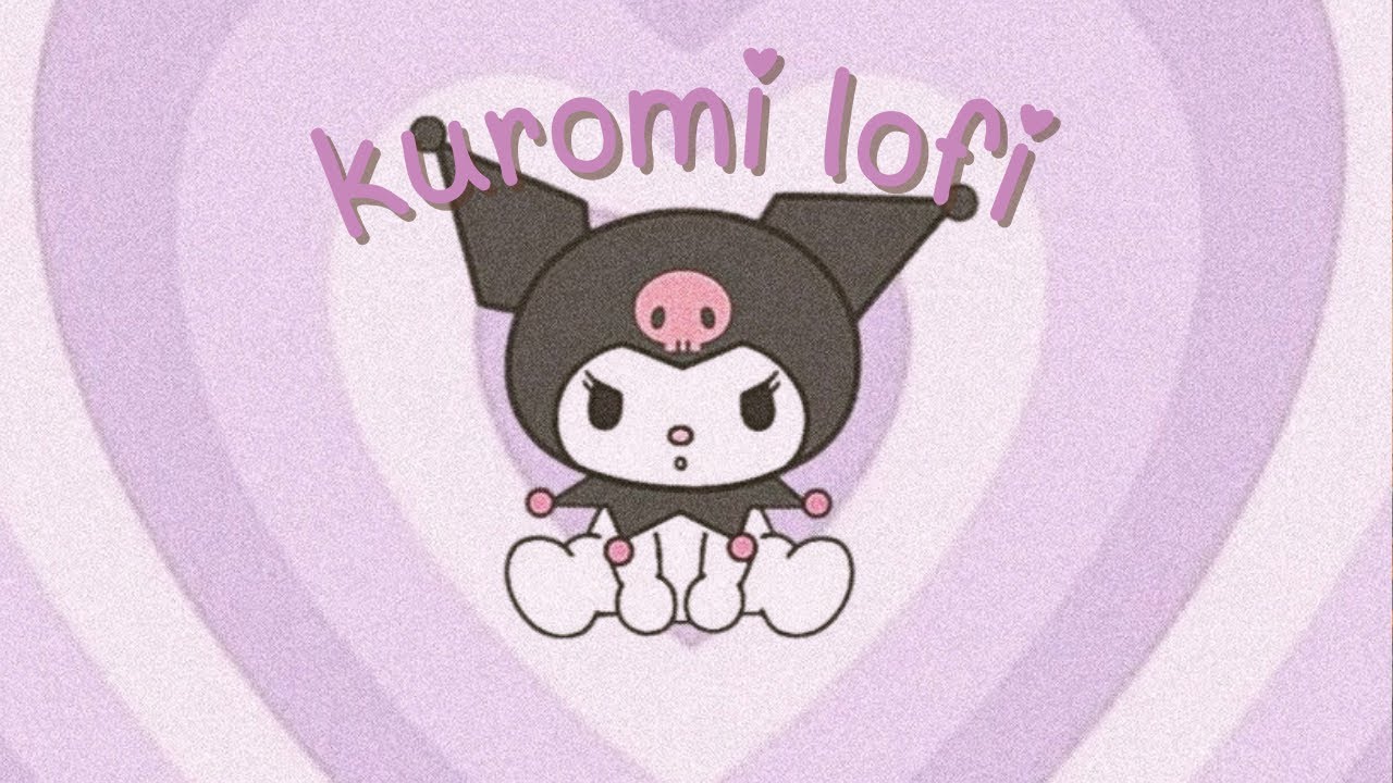 👻 kuromi themed lofi [sanrio aesthetic music] to study, vibe, clean ...