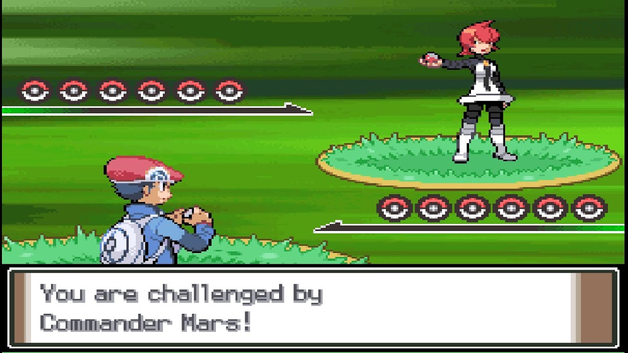 Pokemon Azure Platinum • Commander Mars - Lake Verity - YouTube