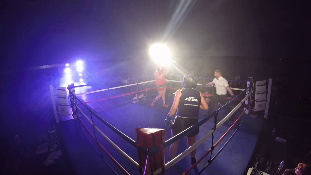 Exeter | Ultra White Collar Boxing | Sophie Rew VS Amy Matthews - YouTube