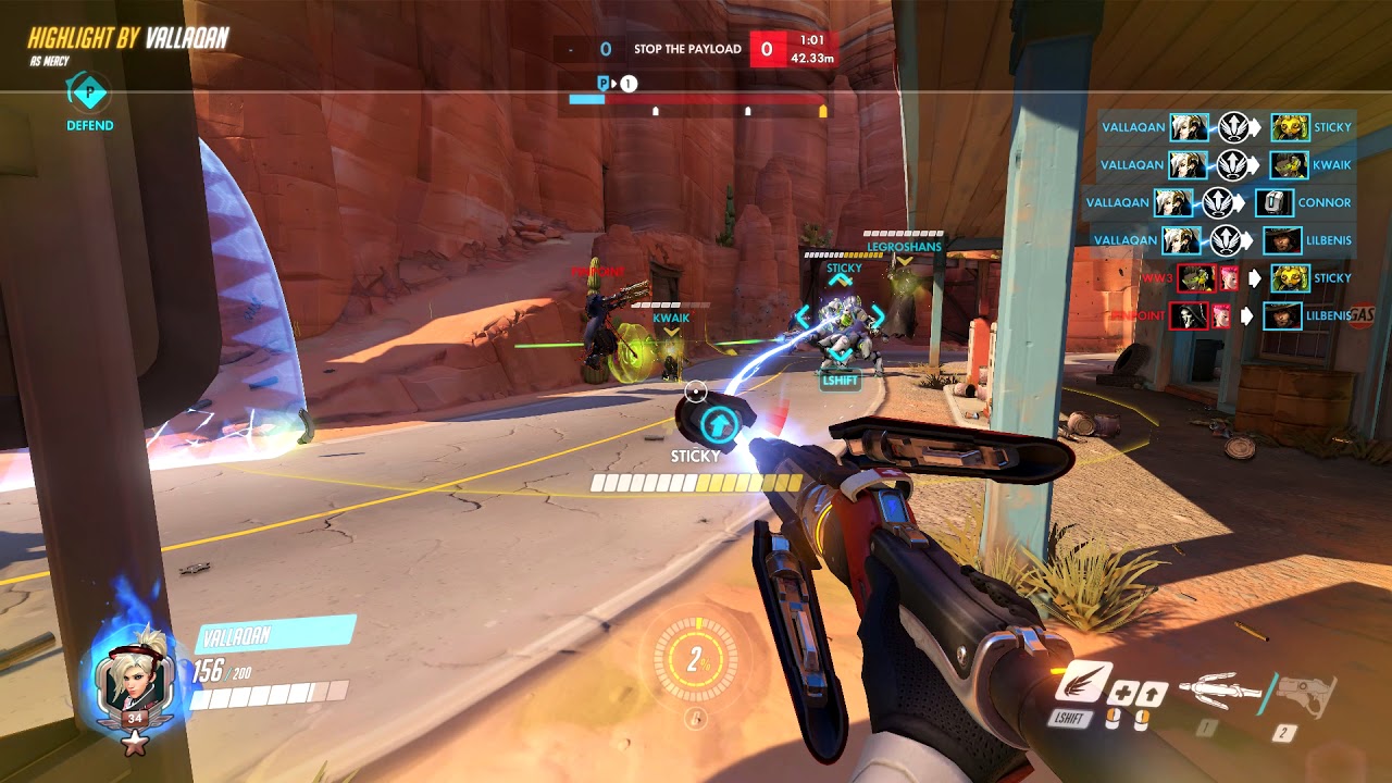 Mercy 4 Person Rez - YouTube