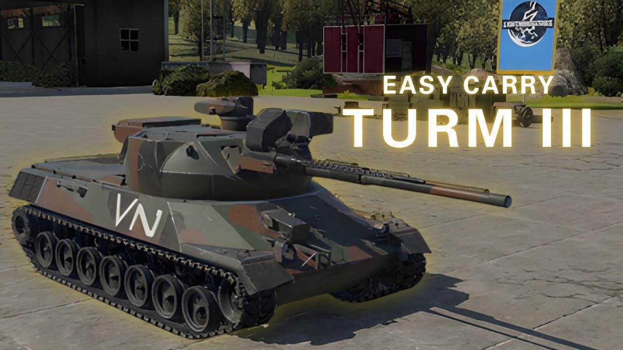 Easy carry with Turm III | War Thunder Mobile - YouTube