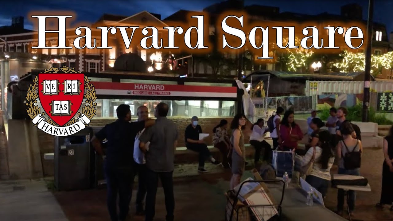 Harvard Square Evening Walk · 4K - YouTube