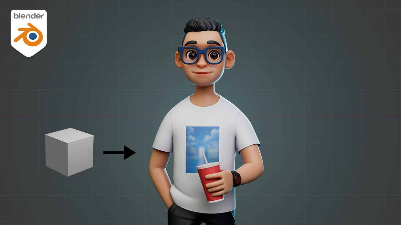 Sculpting Stylized Character in Blender 3D - YouTube