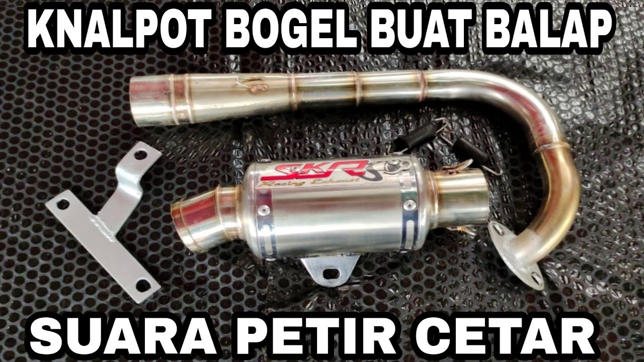 BENTUK UNIK KNALPOT RACING BOGEL UNTUK MOTOR BALAP ROAD RACE HONDA ...