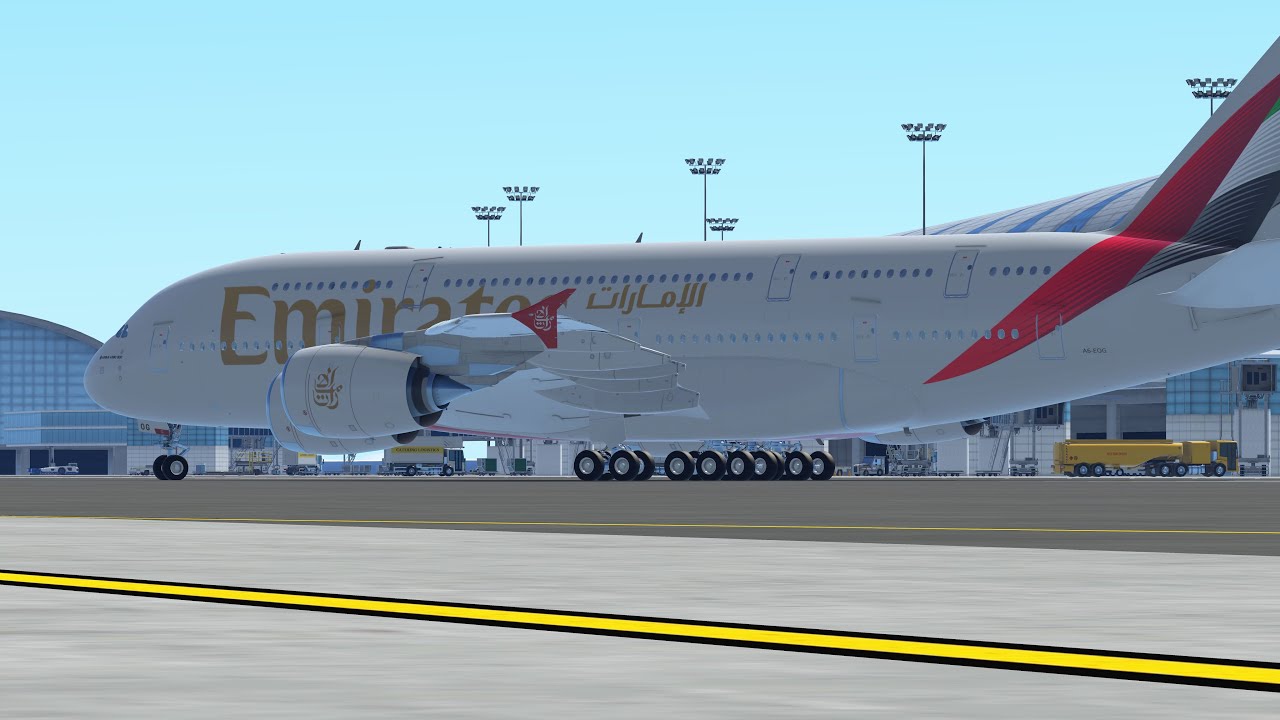 Infinite Flight - Dubai to Jeddah | A380 | Emirates - YouTube