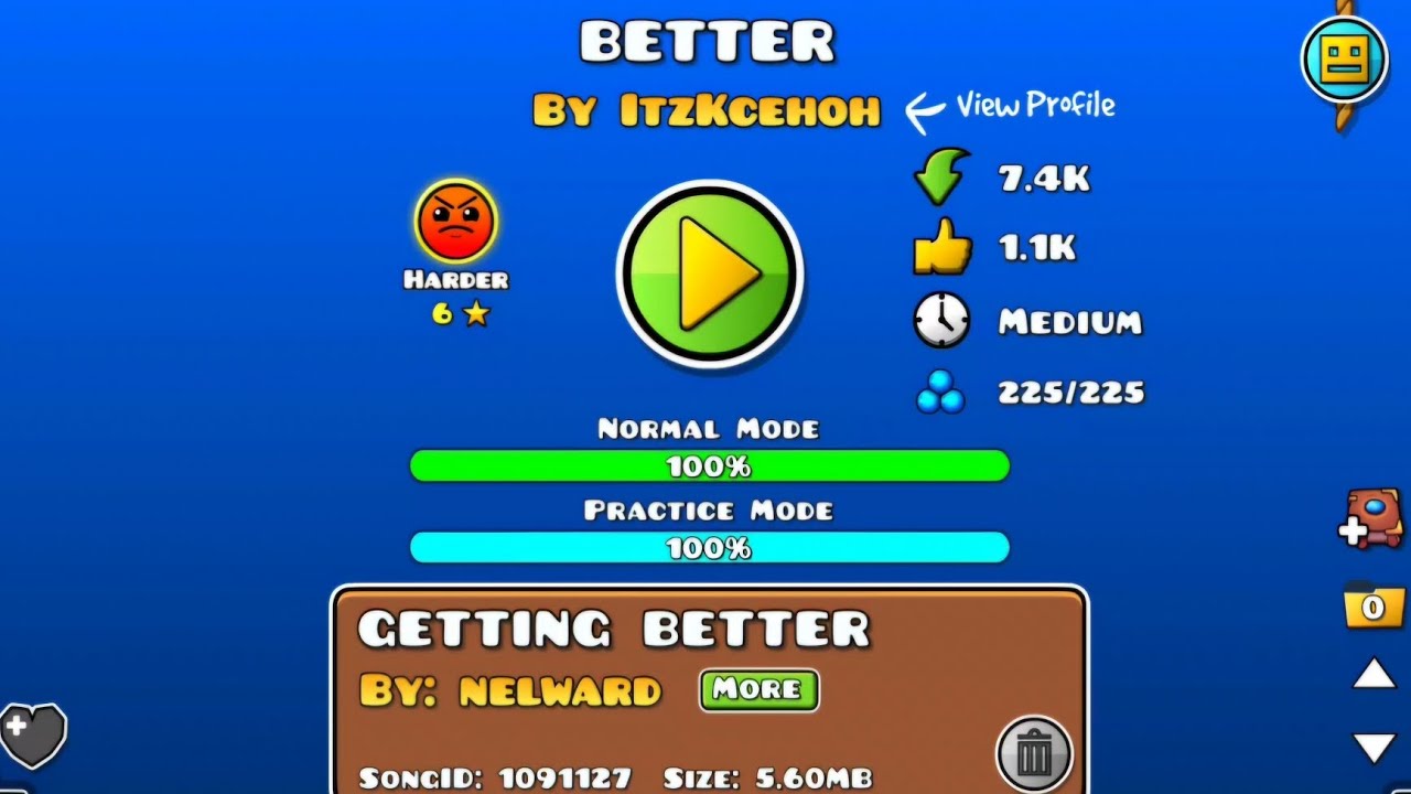 "Better" by ItzKcehoh (Harder) - Geometry Dash 2.2 - YouTube