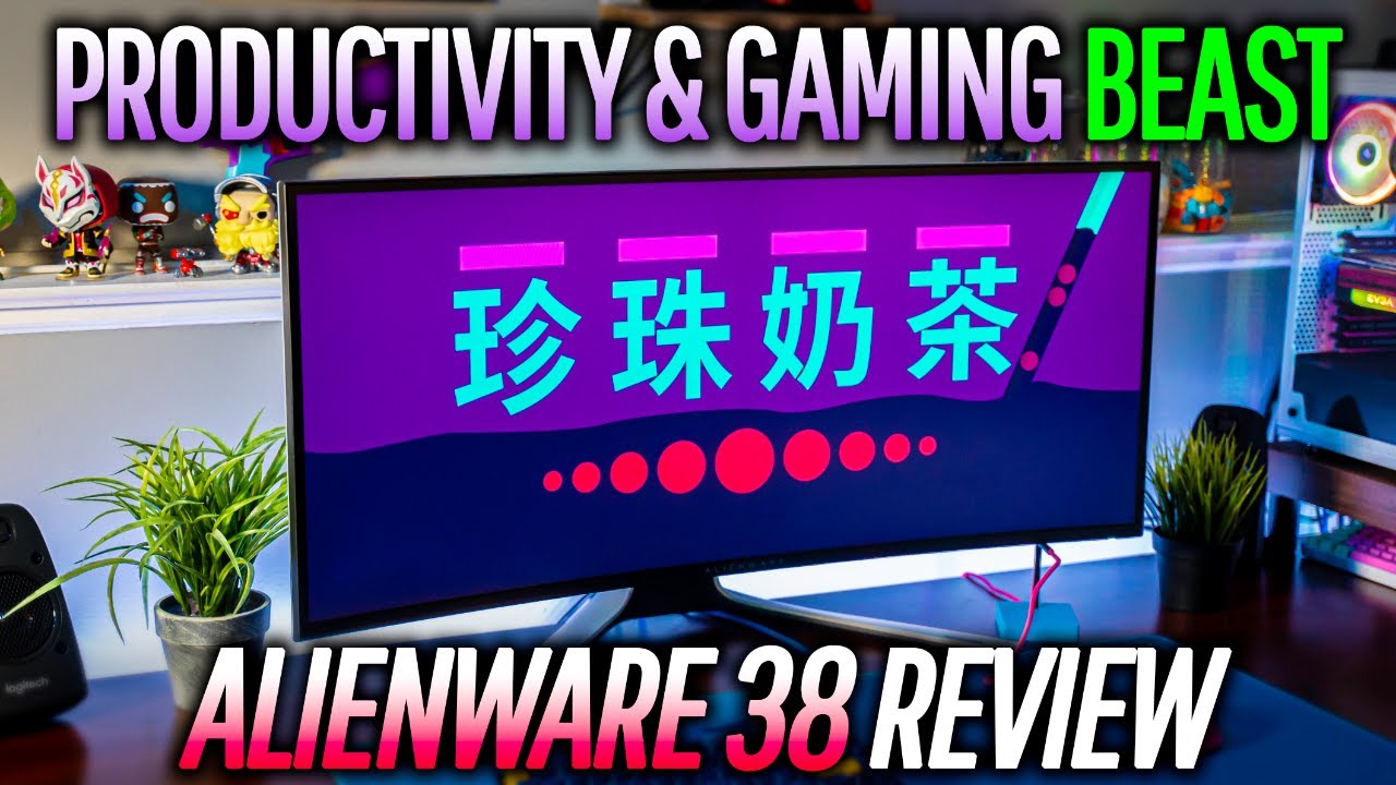 ALIENWARE 38" Review! Ultrawide BEAST! (AW3821DW 144Hz Ultrawide) - YouTube