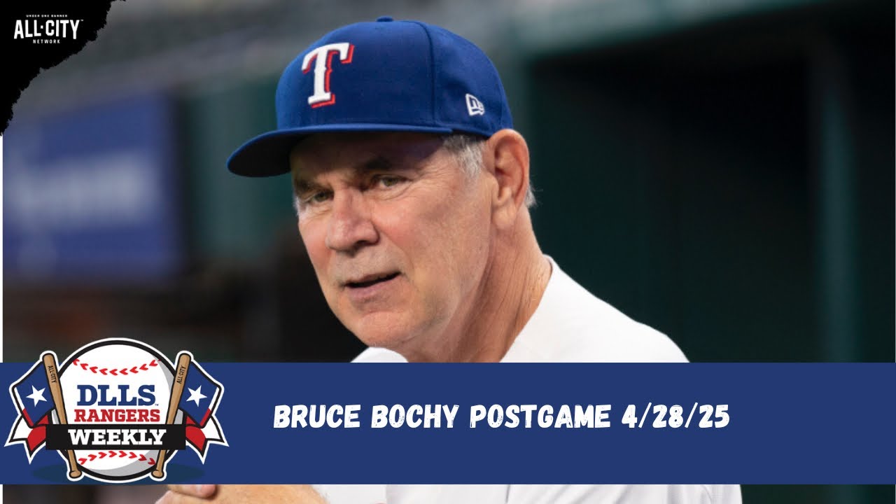 Bruce Bochy post game 4/28/2025 - YouTube