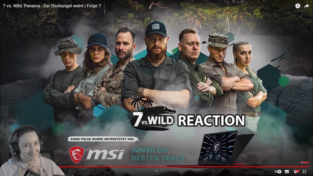7 vs. Wild: Panama - Folge 7 REACTION - Der Dschungel weint - YouTube