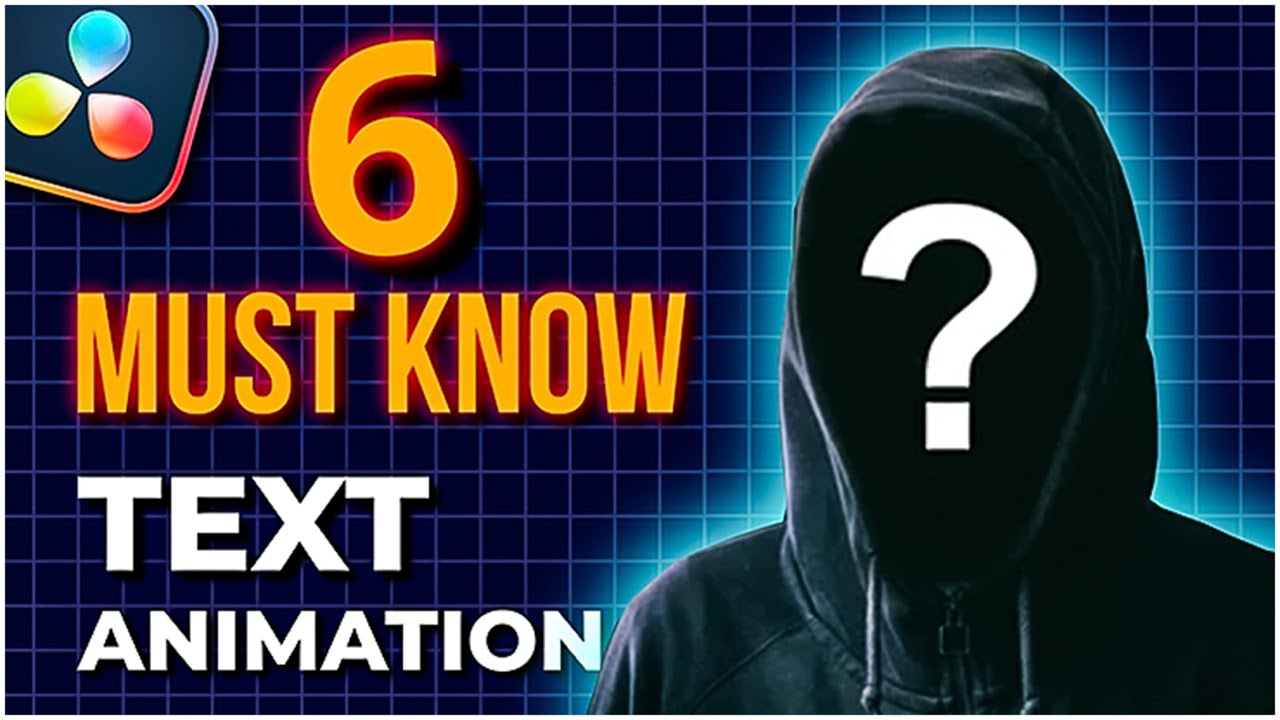 6 DaVinci Resolve Text Effects That Will Blow Your Mind (Free & Easy ...