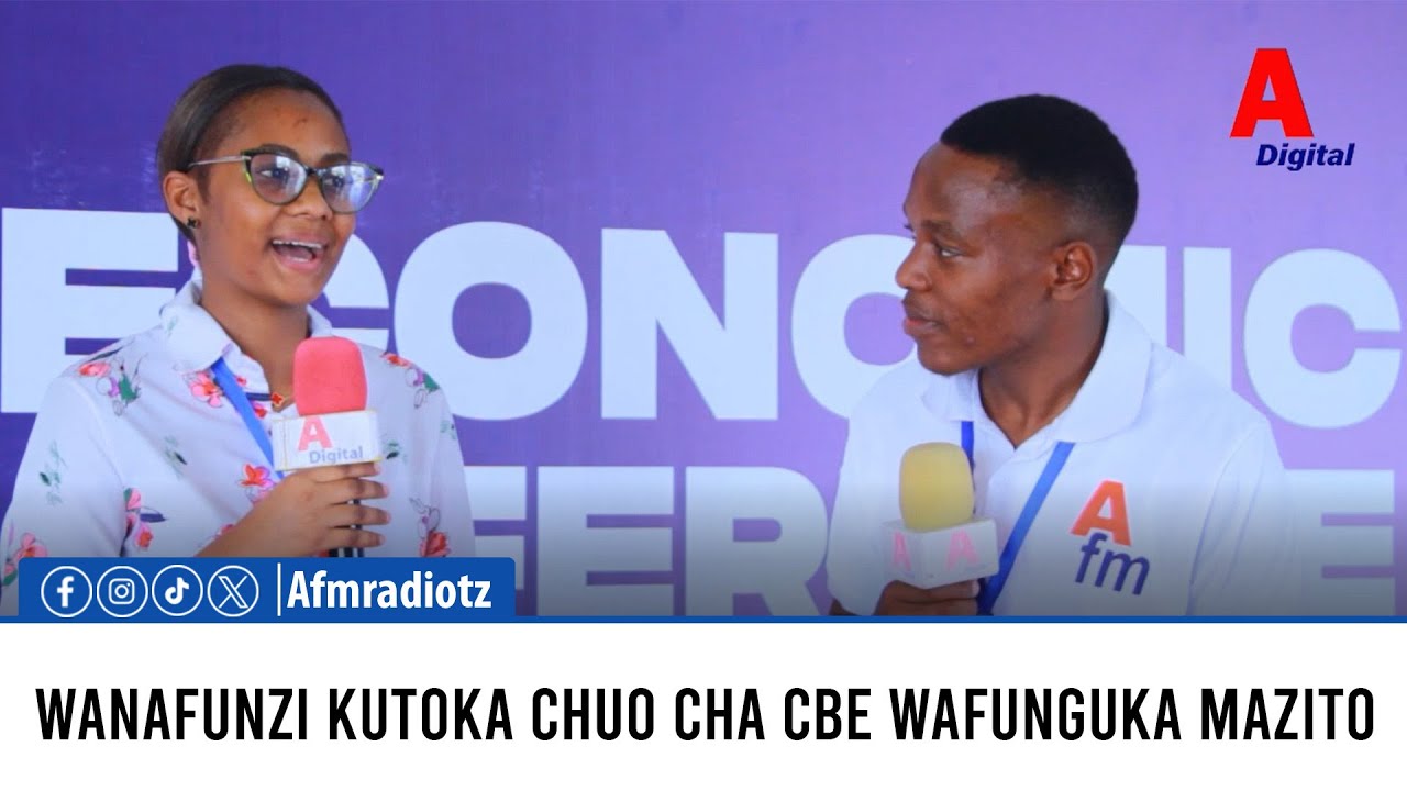 WANAFUNZI WA CHUO CHA CBE WAZUA GUMZO. - YouTube