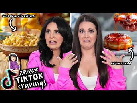 Testing Weird TikTok Pregnancy Cravings!