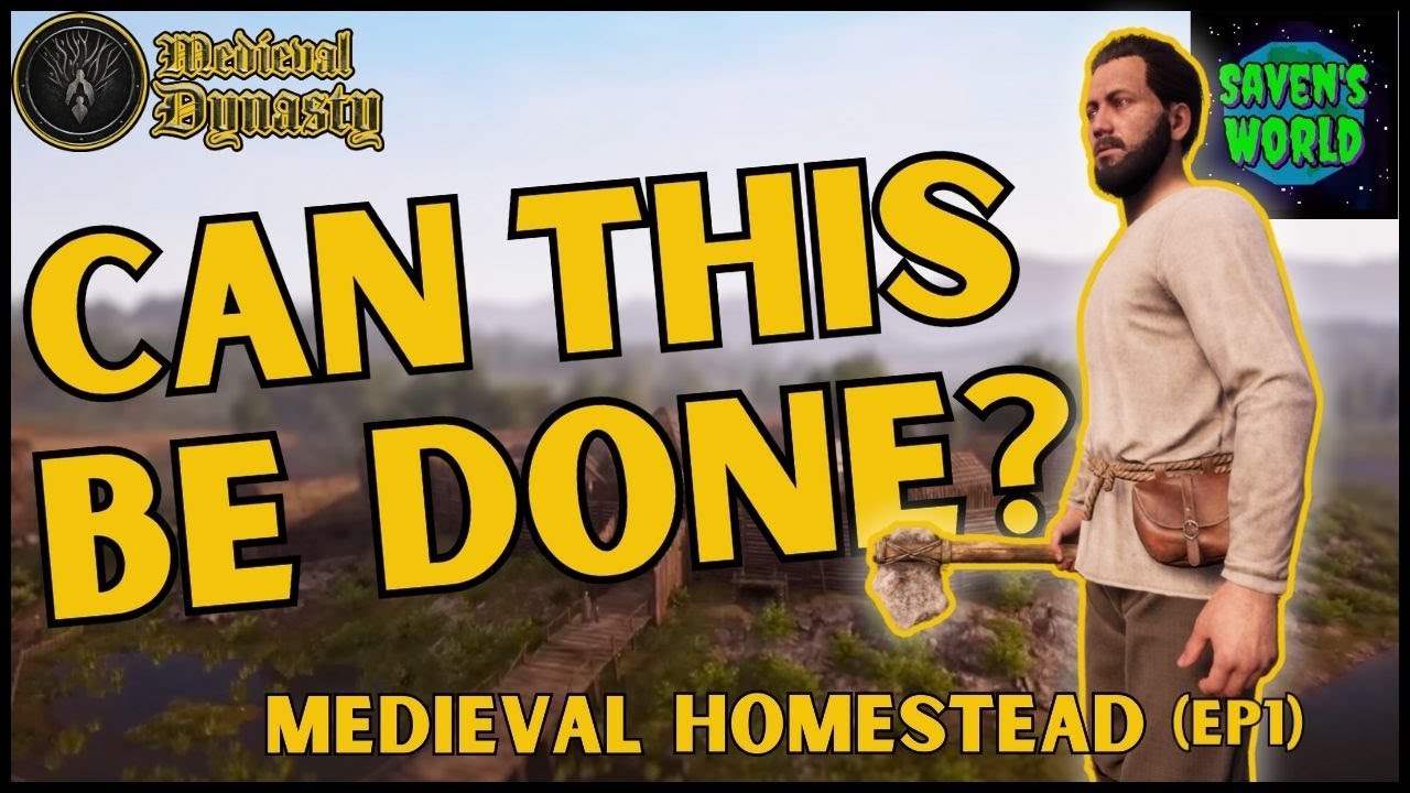 Can This Be Done? - Medieval Homestead (Ep1) - Medieval Dynasty - YouTube