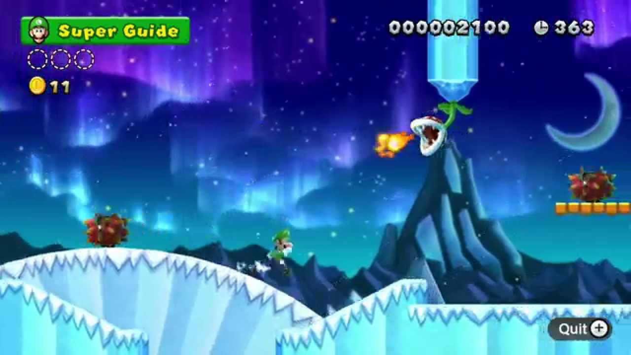 4-3 - Prickly Goombas - Luigi's Super Guide - New Super Mario Bros. U ...