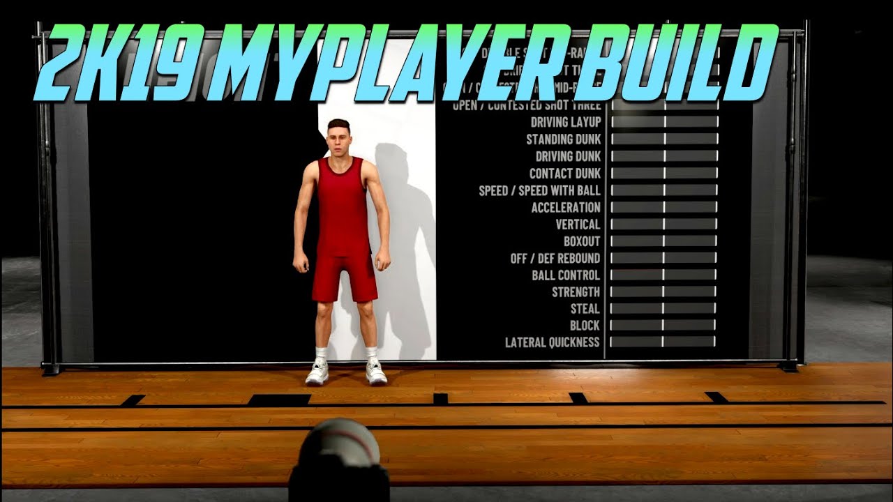 BUILDING MYPLAYER IN 2K19! MY BUILD - YouTube