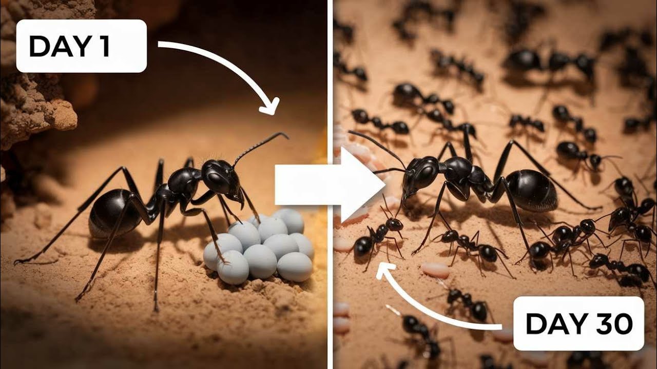I Simulated an Ant Colony for 30 Days… The Results Were Shocking - YouTube