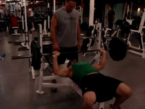 Alex Lapinski Bench Press 2009 225 Test - YouTube
