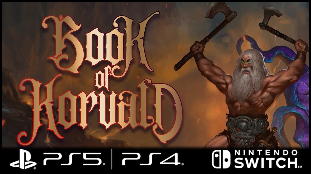Book of Korvald Launch Trailer | PS5 PS4 Nintendo Switch - YouTube