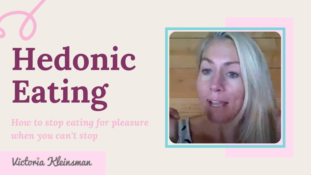 Hedonic eating how to stop eating for pleasure when you can't stop ...