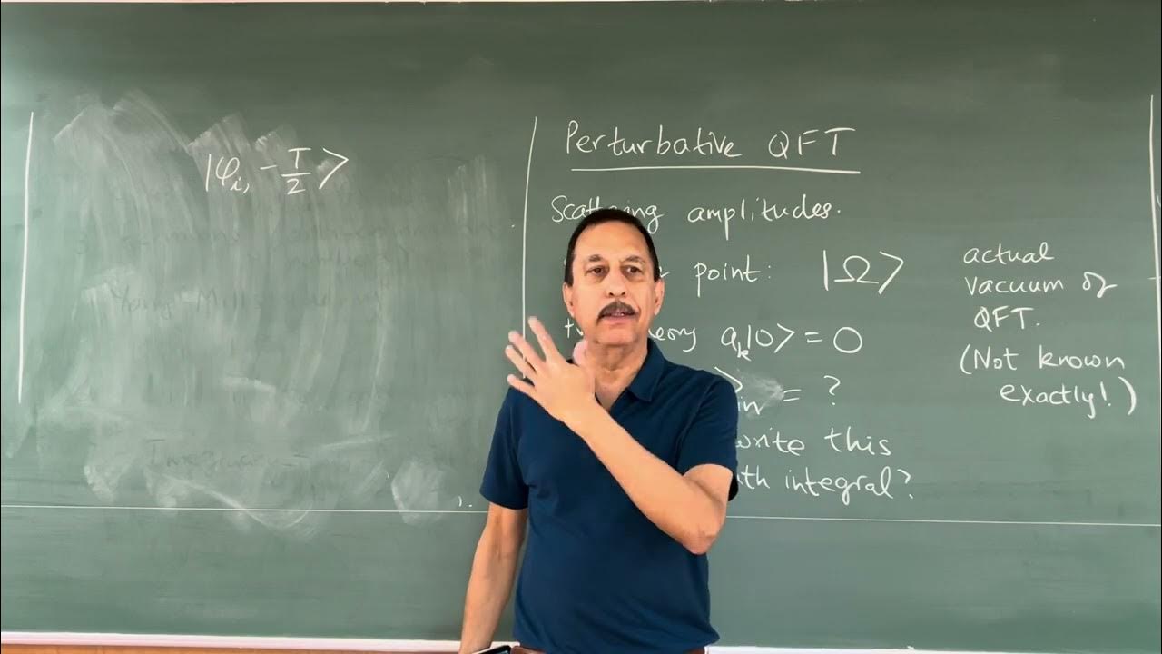 Quantum Field Theory II: Lecture 18 - Path integrals and correlation ...