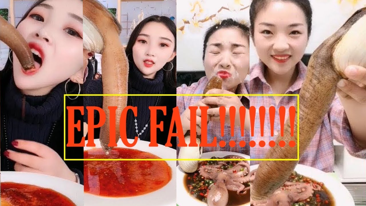 Chinese Fail ASMR/Mukbang Compilation | Try not to laugh - YouTube