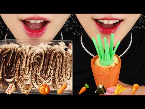 KOREA CONVENIENCE STORE FOODS ASMR MUKBANG 🇰🇷 EMOJI FOOD ASMR 🇰🇷
