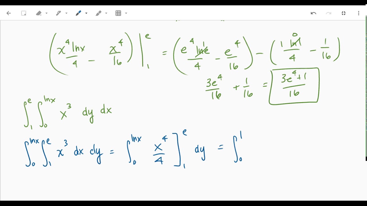 Calc 3 12.2 Double Integrals over General Regions - YouTube