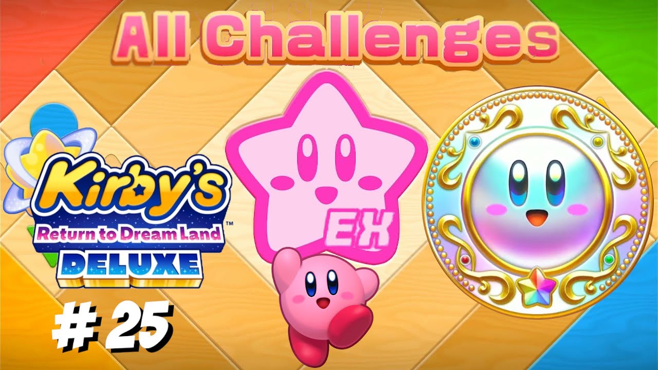 Kirby's Return to Dream Land Deluxe Full 100% Walkthrough 25 Extra Mode ...