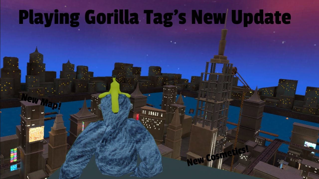 Gorilla Tag's New Metro Update! - YouTube