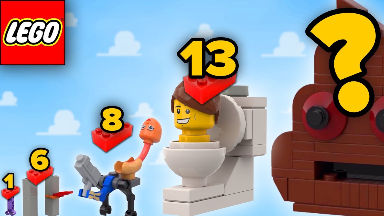 Cursed LEGO Builds in Different Scales | Comparison - YouTube