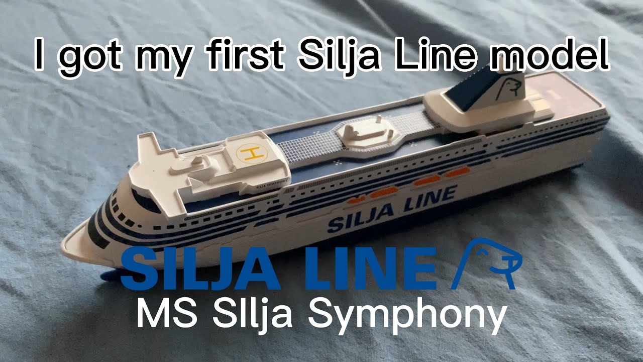 My new Silja Symphony model - YouTube