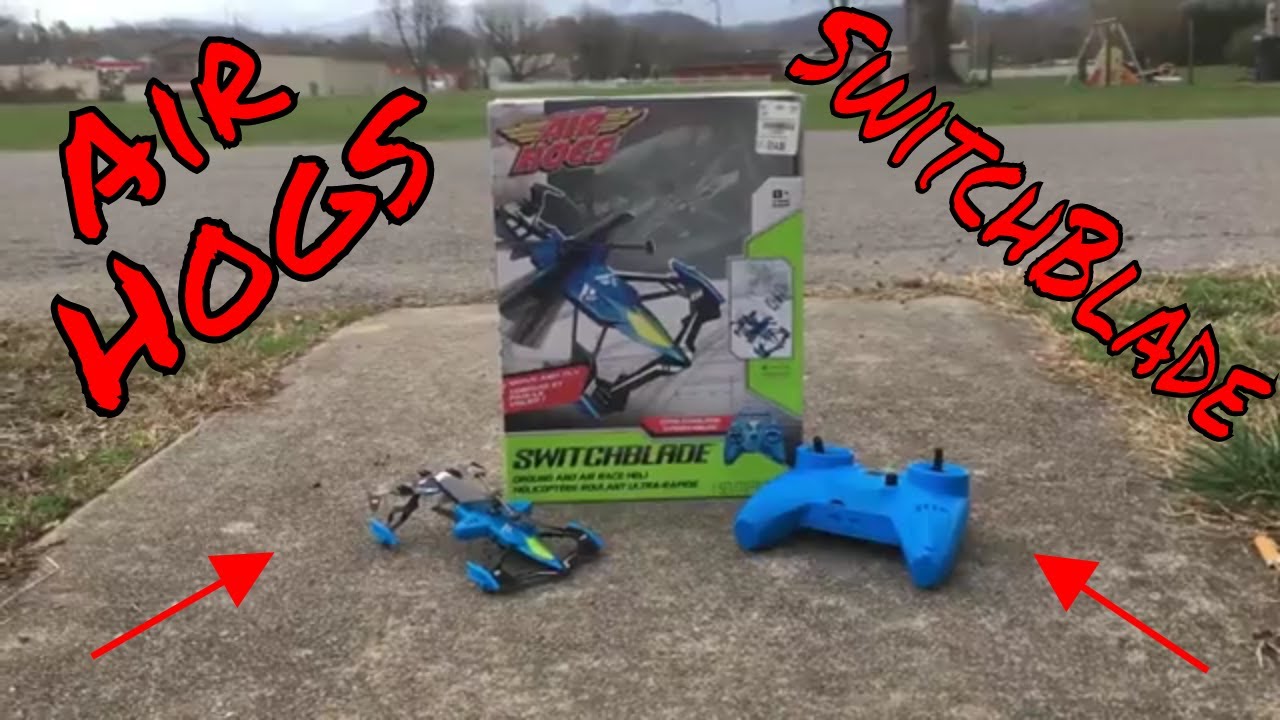AirHogs SwitchBlade Review - YouTube