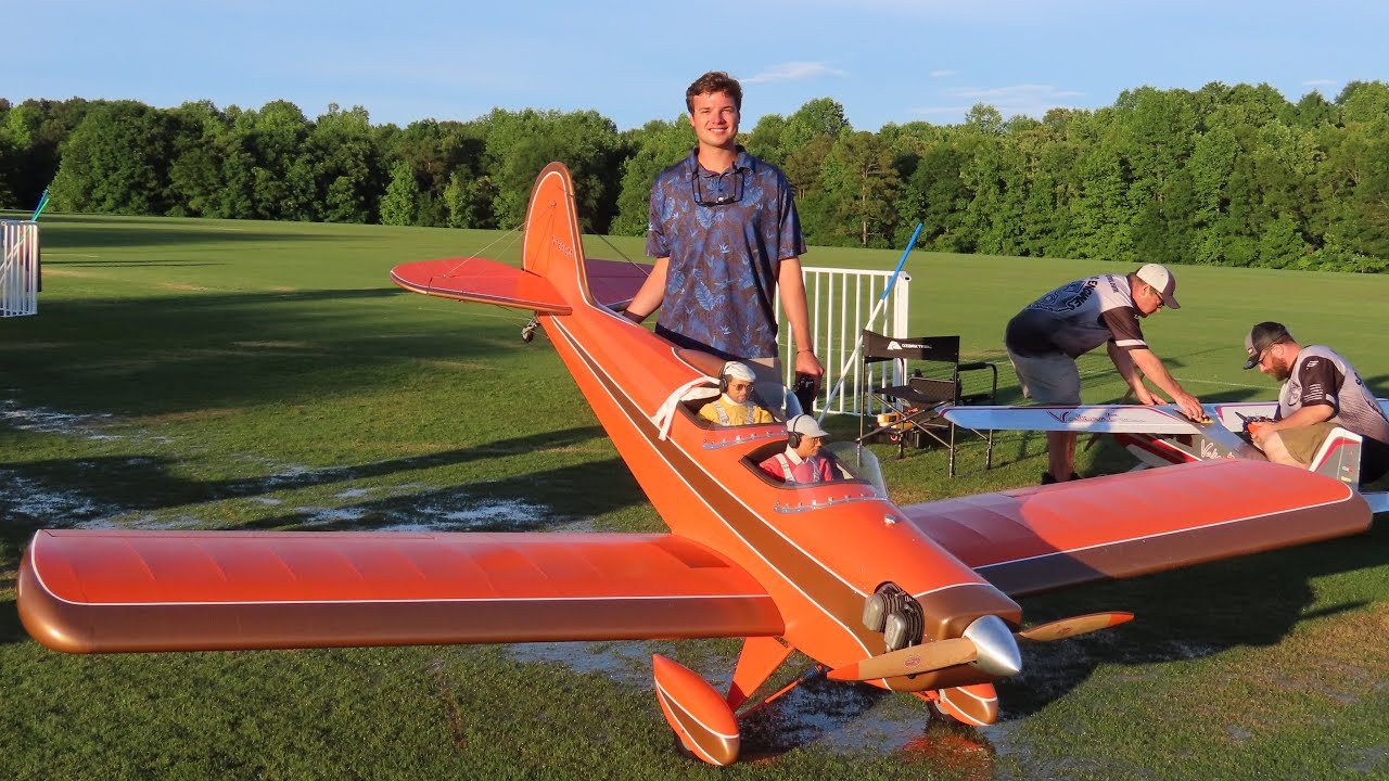 Joe Nall 2024 50 percent Scale Spacewalker - YouTube