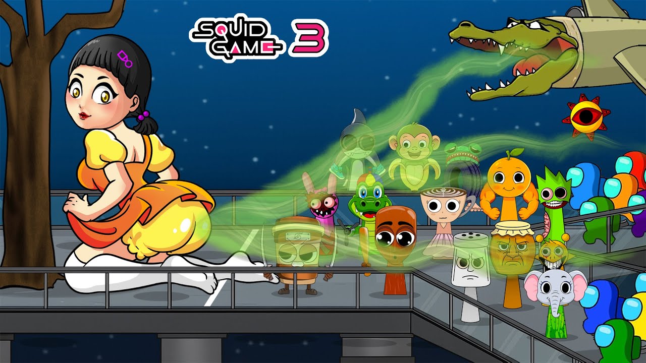 Among Us Zombie VS Squid Game Season 3 Nightmate ANIMATION - YouTube