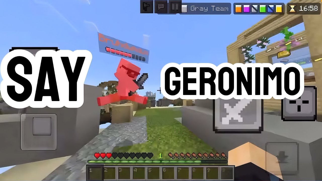 GERONIMO - A Minecraft Montage inspired by @xSplitz - YouTube