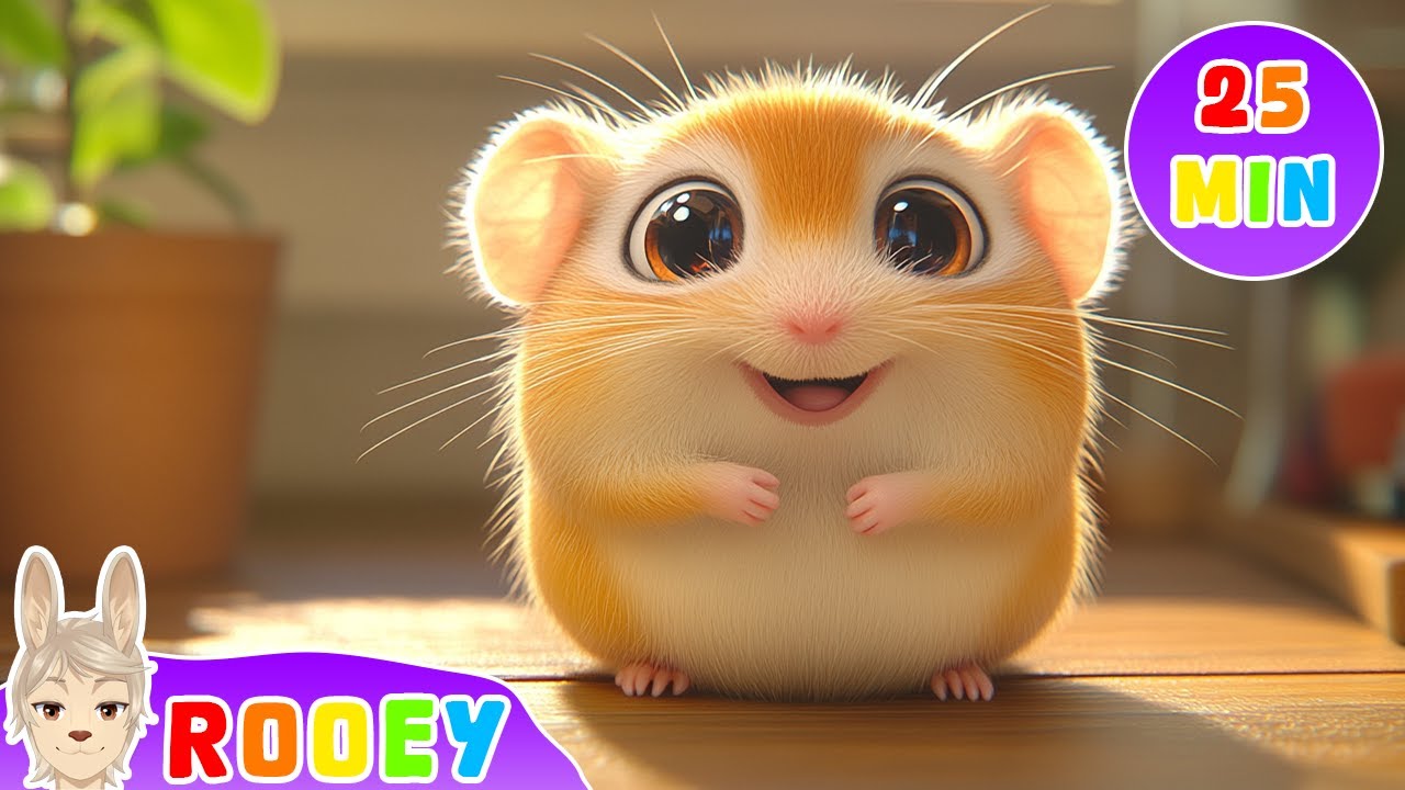 Hammy the Hamster & Weekly Recap | Kids Songs & Nursery Rhymes | Rooey ...