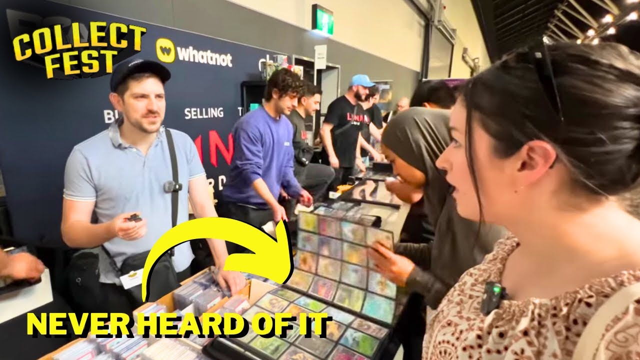 We Tried Buying The Rarest Trading Card Set at Australia’s Biggest Card ...