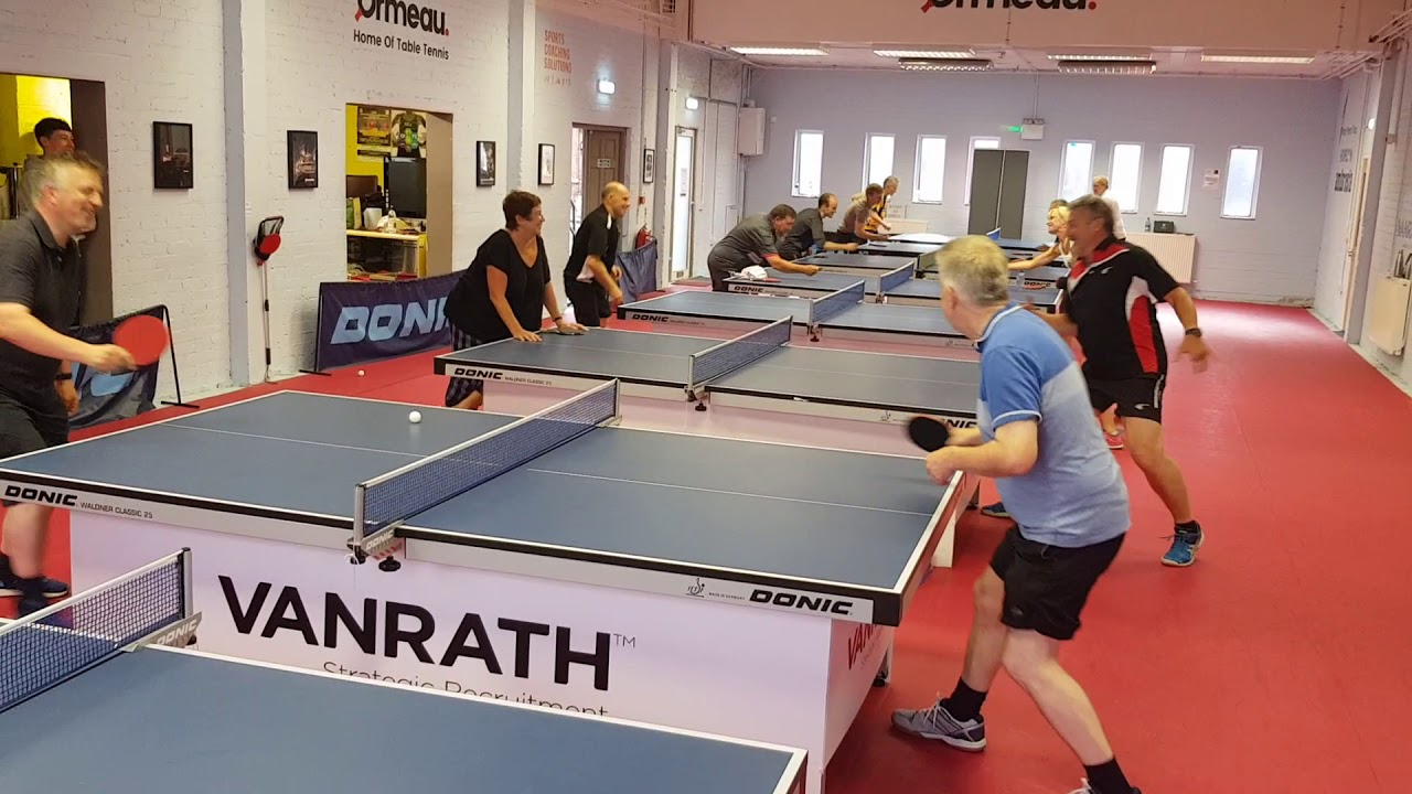 Fun Table Tennis Warm Up - YouTube
