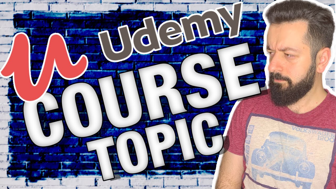 How to Choose Udemy Topic // How To Choose Udemy Topic That Ranks FAST ...