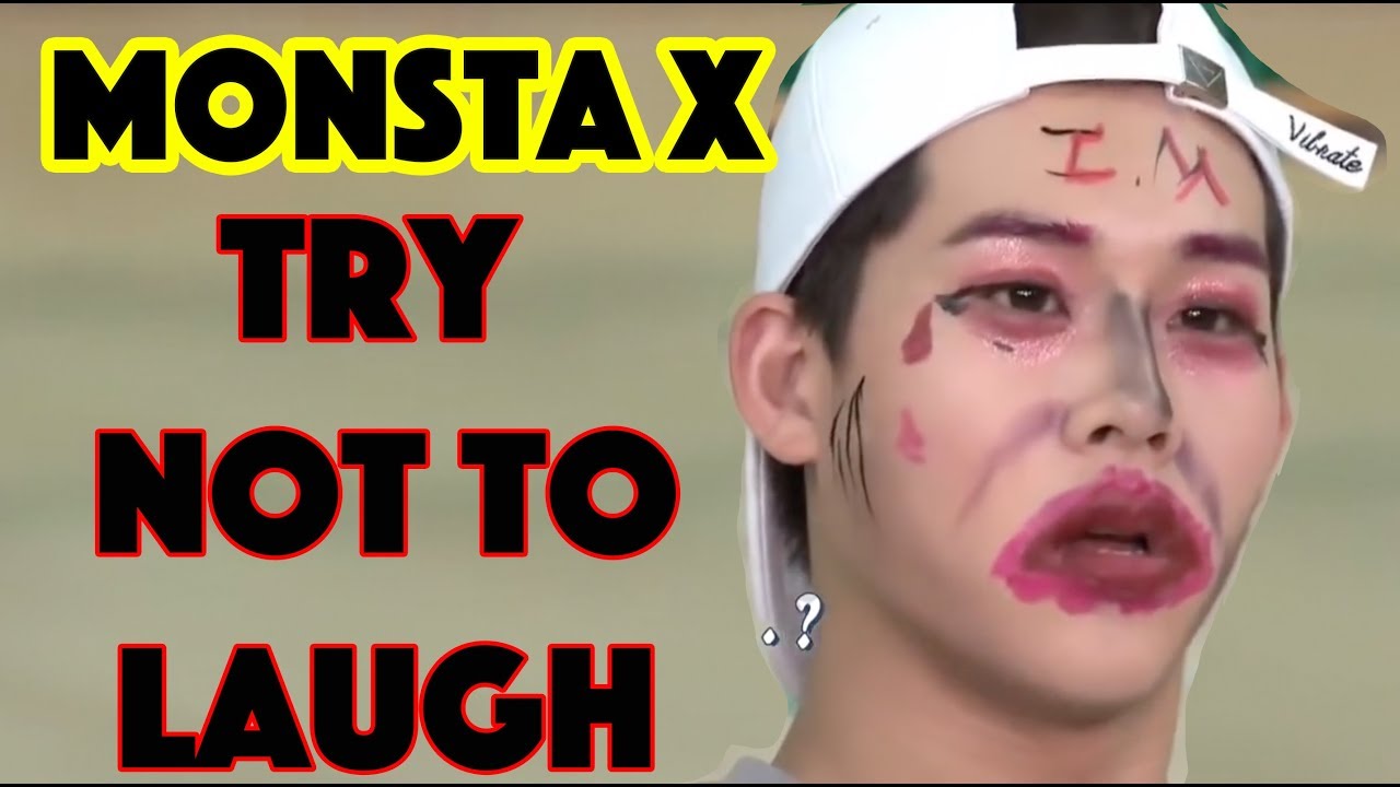 Monsta X Try Not To Laugh Challenge (Swaggy Rapper Jooheon) - YouTube