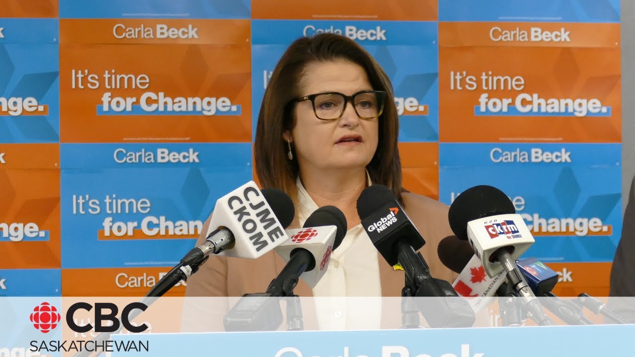 NDP launches Beck's local campaign office - YouTube