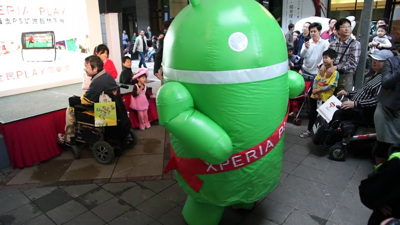 Dancing Android strikes again..first part - YouTube