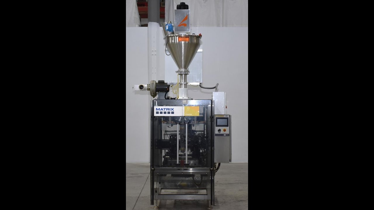 Matrix Packaging Machinery Model Orion Vertical Form, Fill and Seal ...