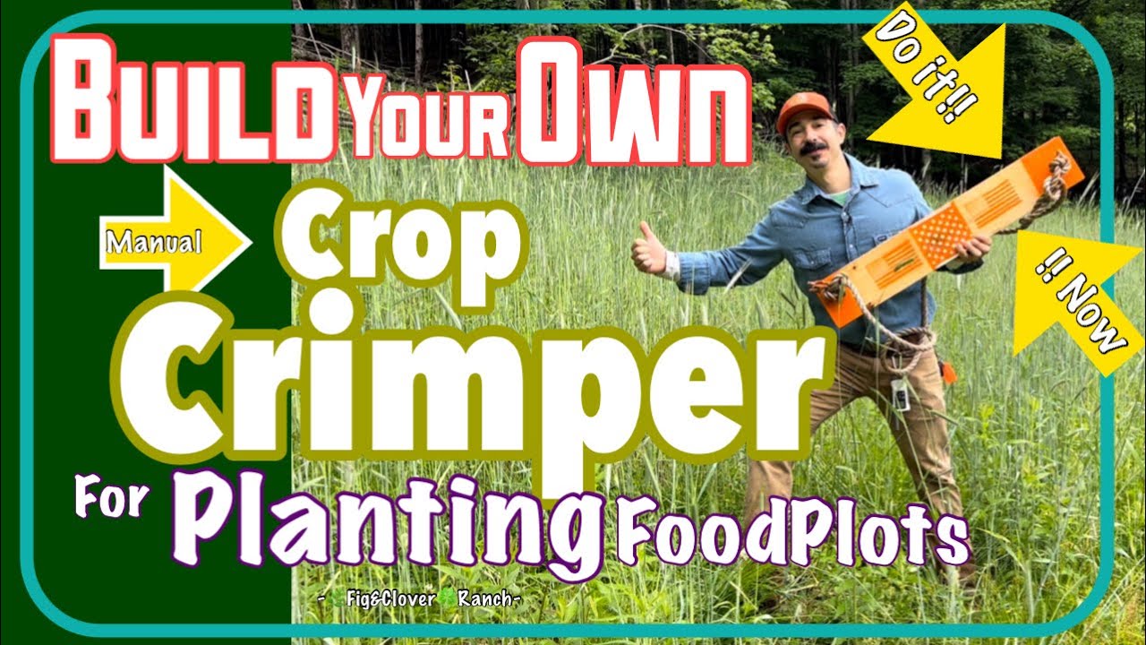 NO TILL Crop Crimper - Build Your Own - for No Till Food Plots or ...