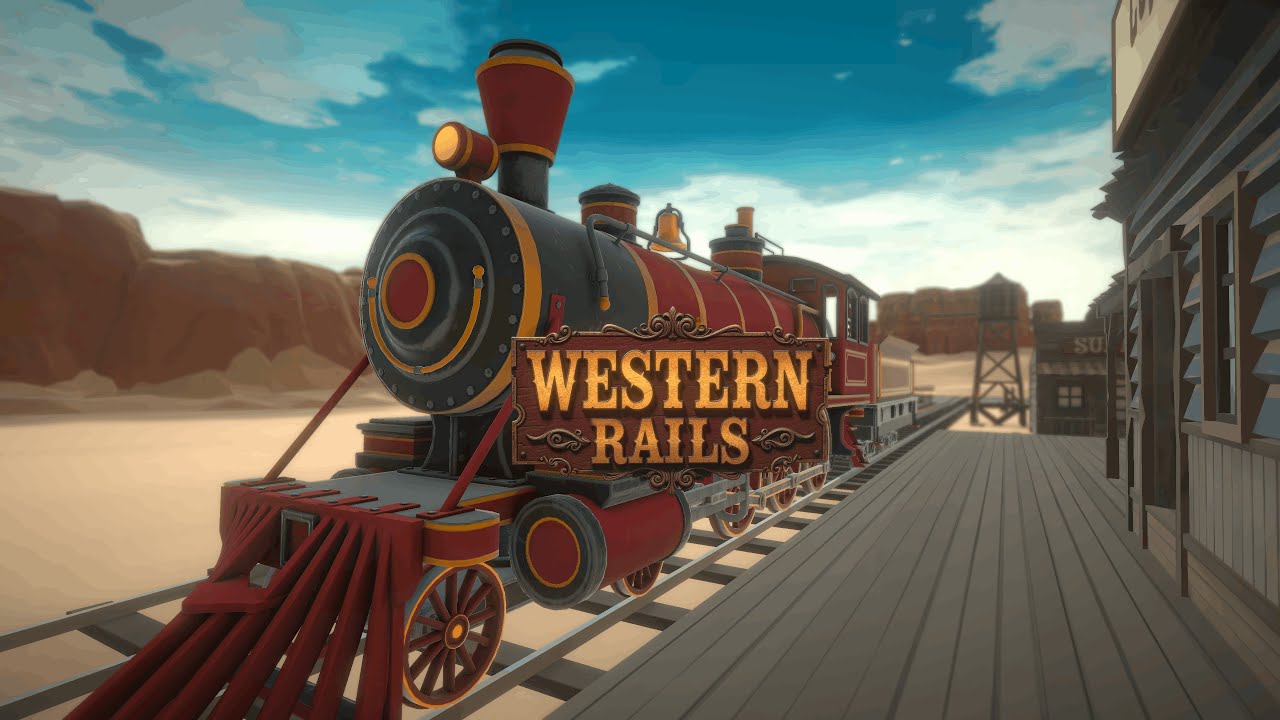 Western Rails | VR Steam train game | Official Gameplay - YouTube